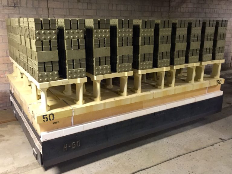 Manufacturing Process for Pavers and Fire Brick at Whitacre Greer